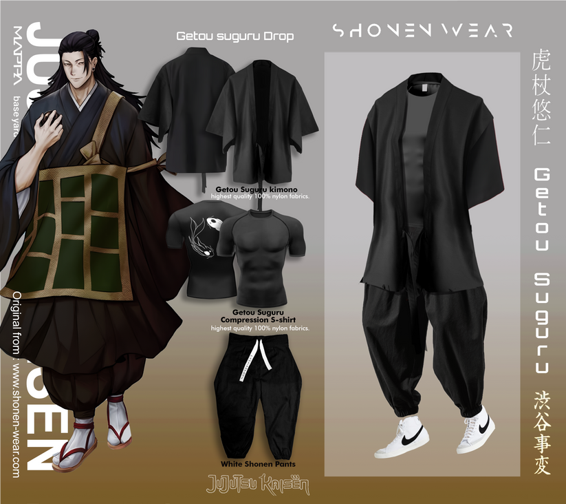 Set / Suguru Geto drop – Shonenwear.company